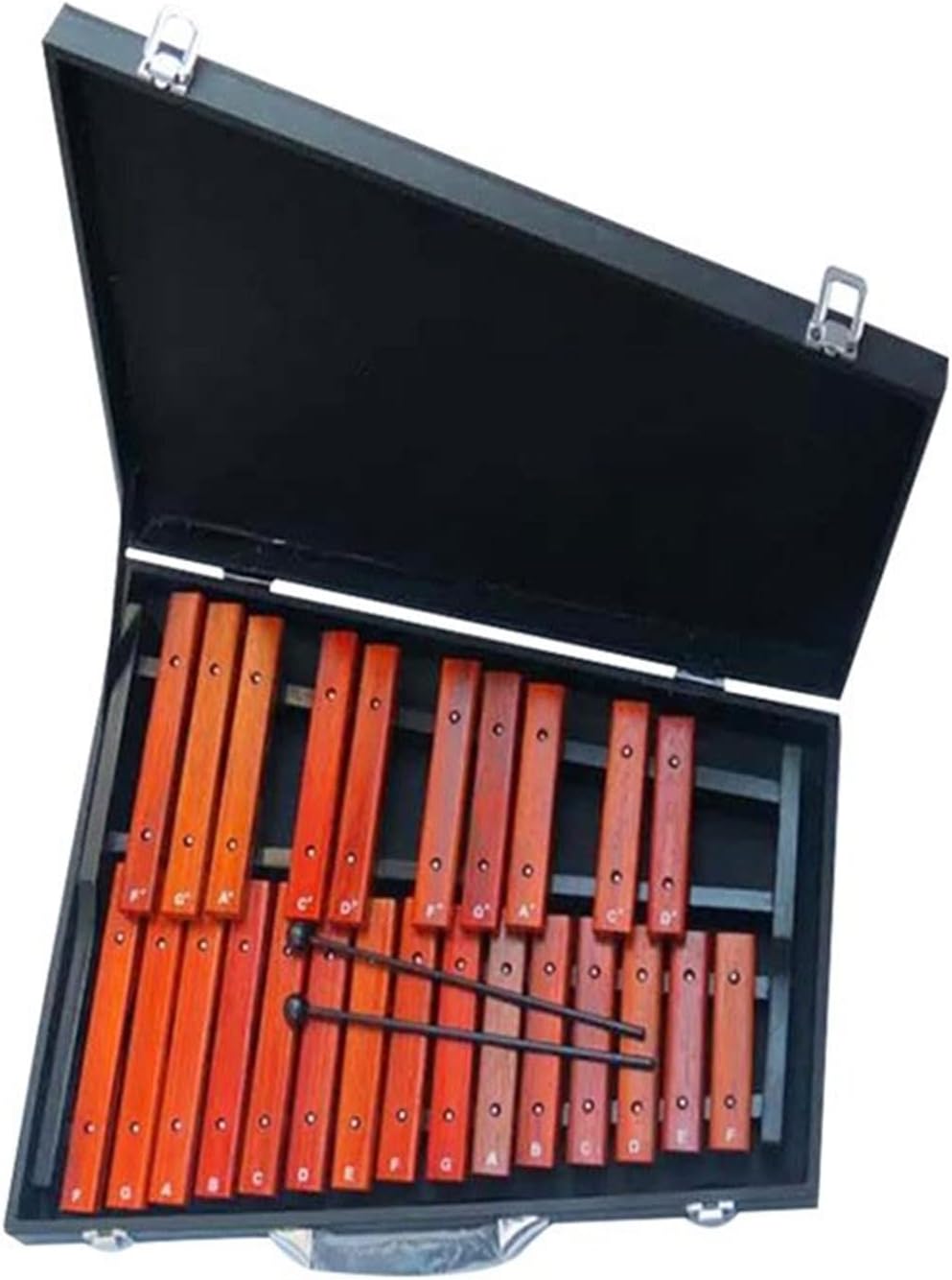 Amazon.com - Xylophone Percussion 25-Tone Folding Aluminum Plate ...