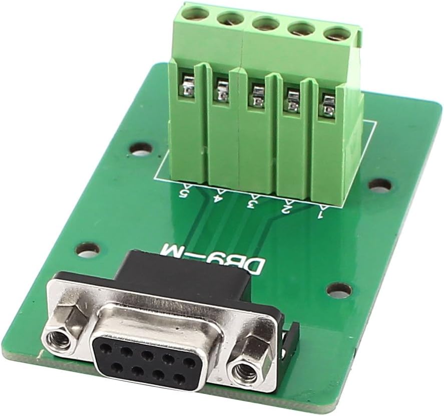 Amazon.com: IIVVERR DB9 D-SUB VGA FeMale Adapter 9pin Port to 2 Row ...