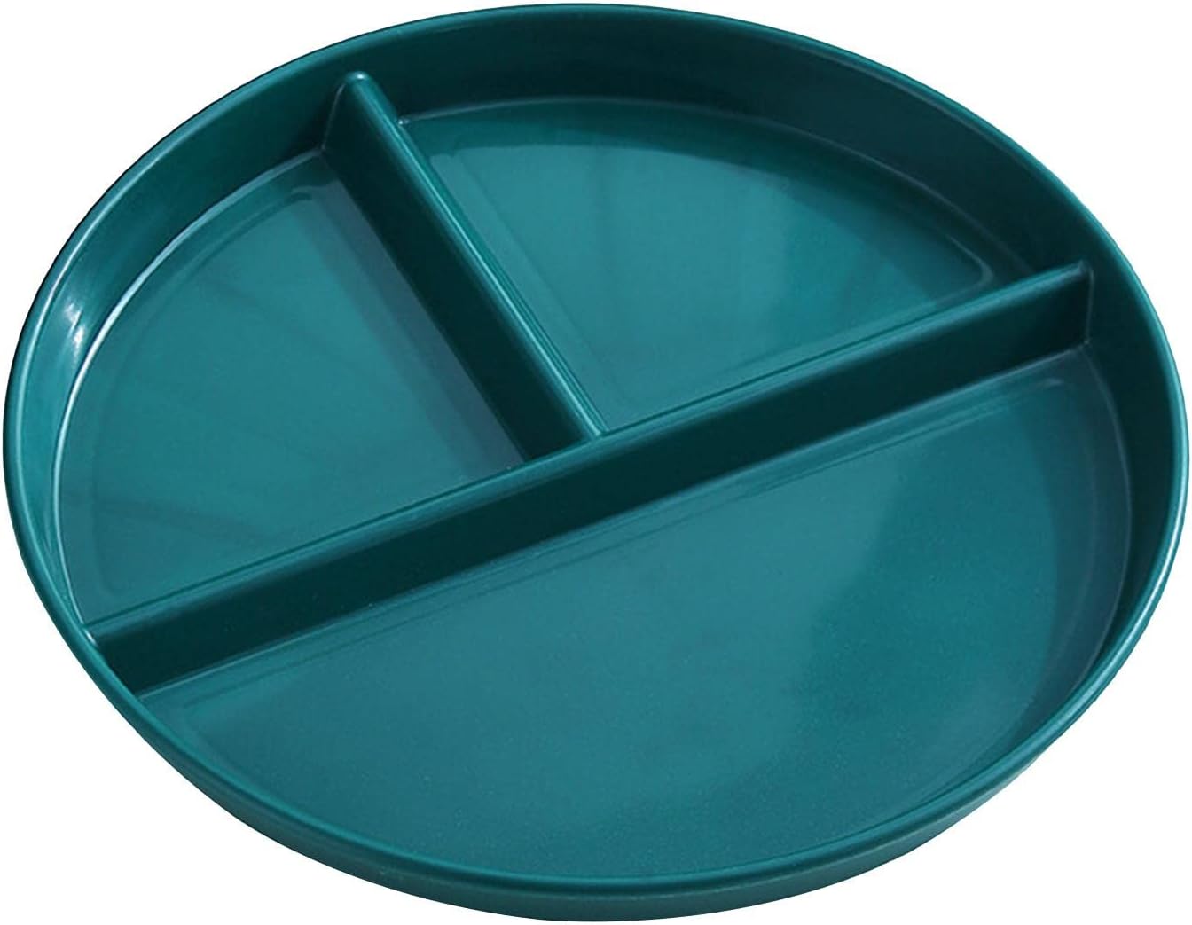 Fiacvrs Dinner Divided Plate, Divided Dinner Plate Adults, Unbreakable ...