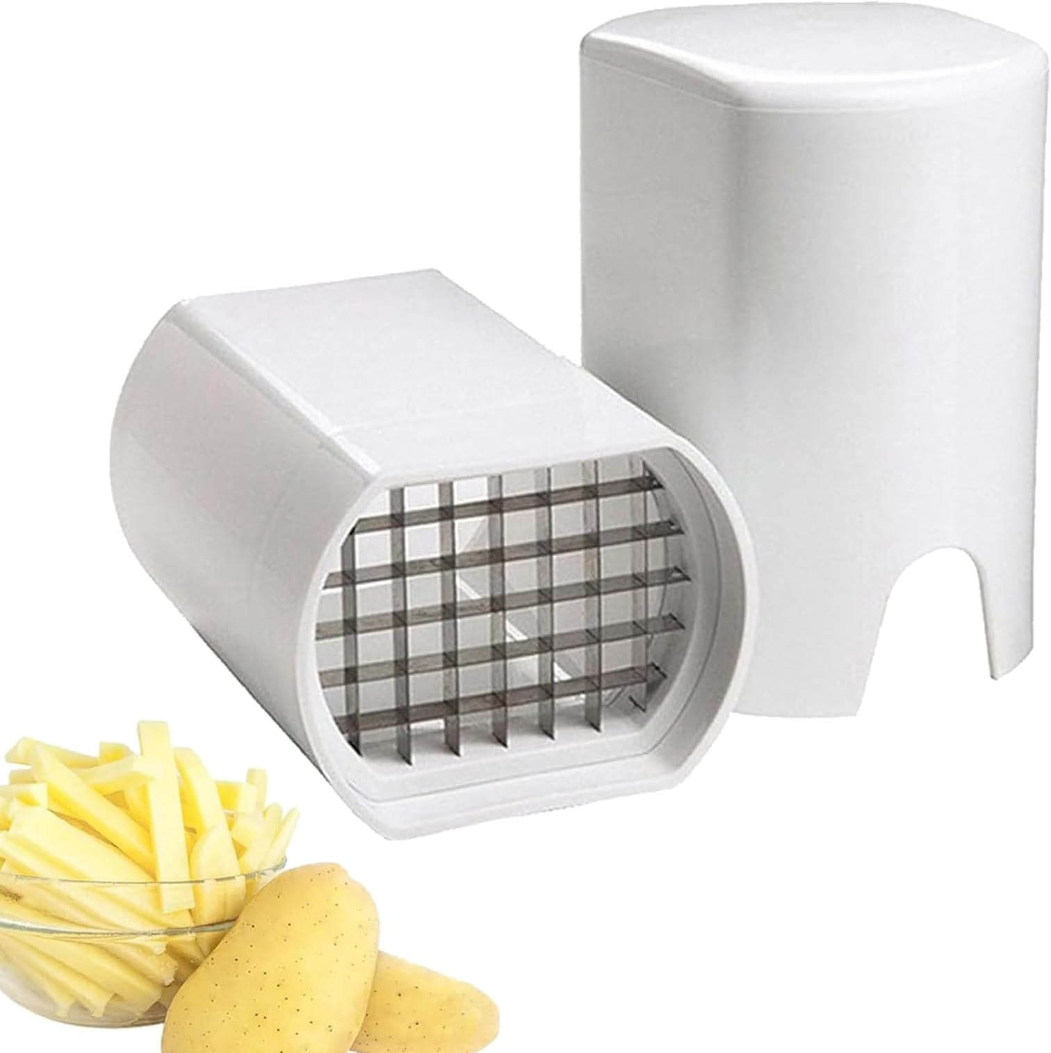 Stainless Steel Chip Cutter & Chip Chop 2 in 1 Cutter - Heavy Duty ...