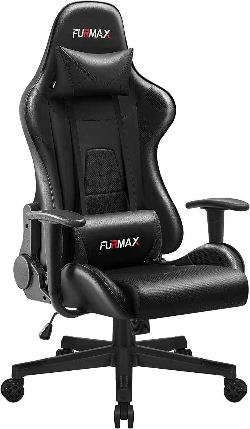 Devoko Gaming Chair Height Adjustable Ergonomic Racing Leather Swivel ...