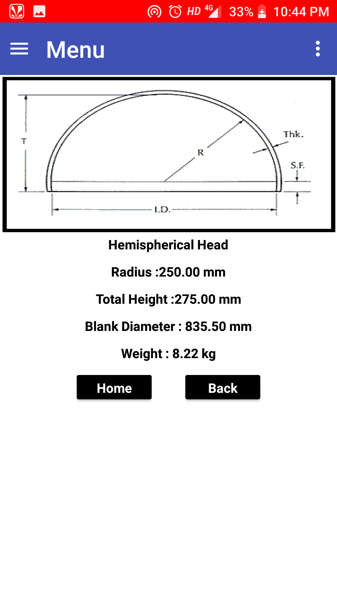 Dish End Blank Dia Calculation PDF Sphere Volume, 42% OFF