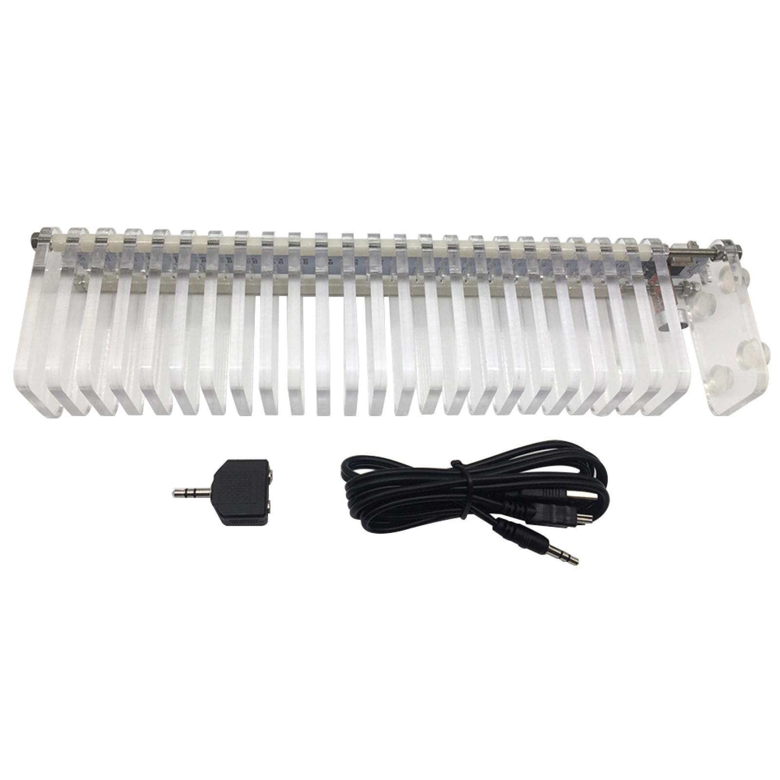 Buy POHOVE Music Audio Spectrum Analyzer Kit,VU Meter Tower,Led Crystal ...