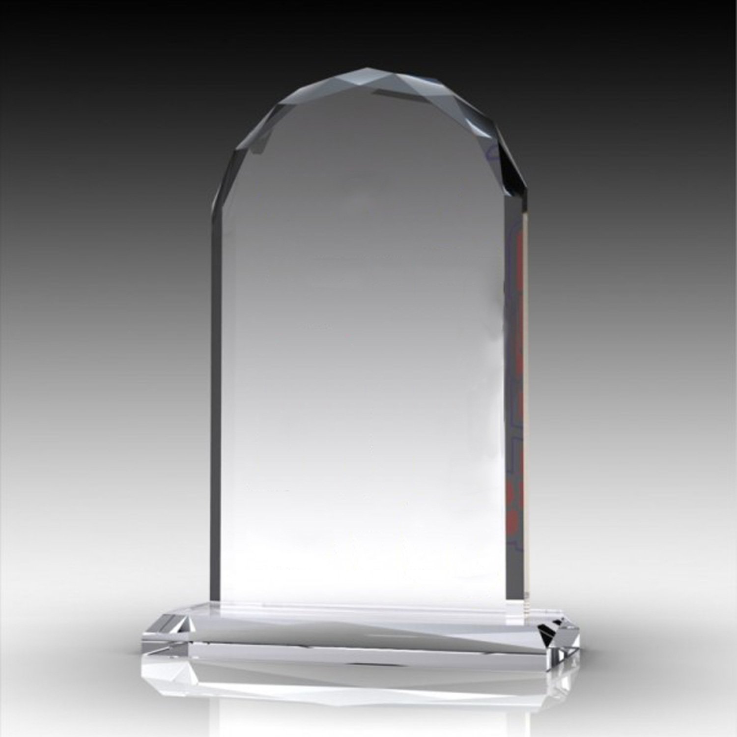 Buy Rahsan Glass Coloured Crystal Glass Trophy Award Trophy with your ...