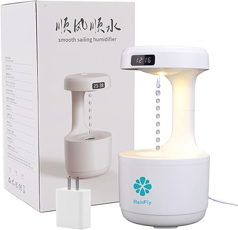 Amazon.com: RAINFLY COOL MIST HUMIDIFIER FOR BEDROOM, CUTE HUMIDIFIER ...
