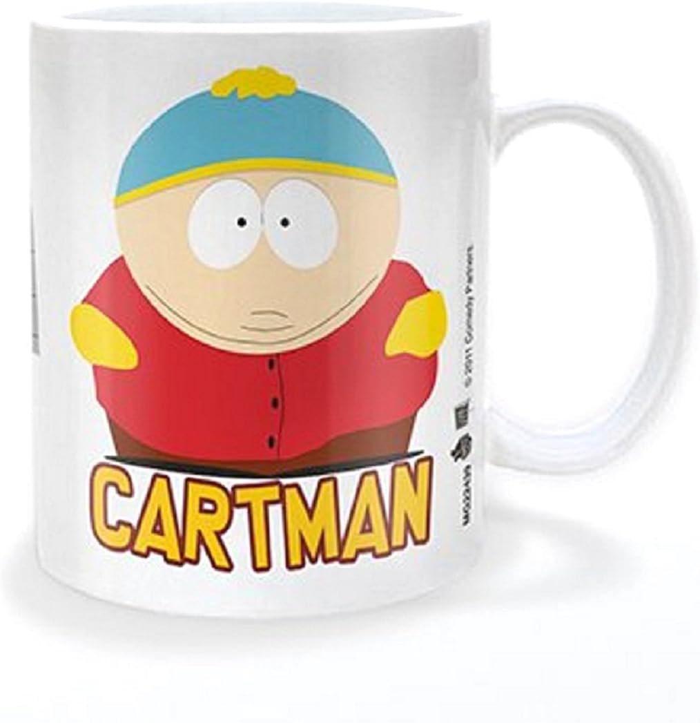 South Park Mug Cartman Official Boxed One Size : Amazon.co.uk: Home ...