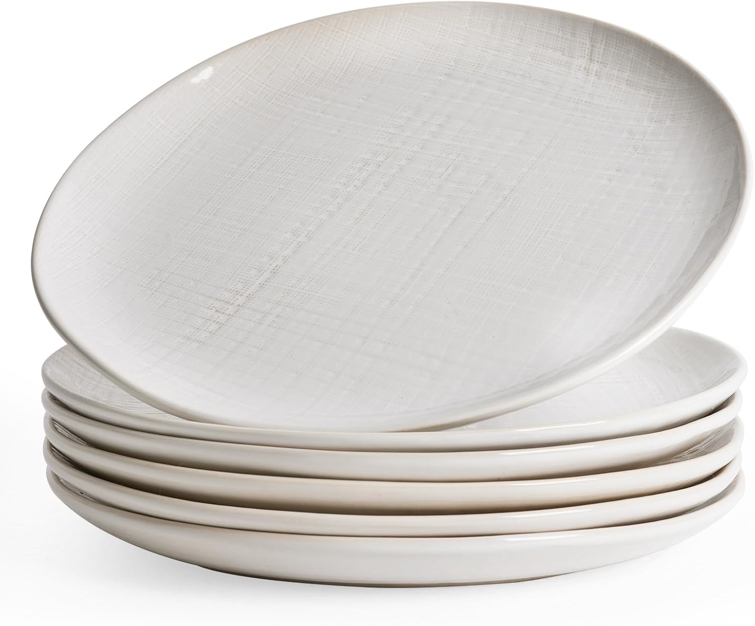Amazon.com | famiware Moonlight Dinner Plates Set of 6, 10.5 Inch ...