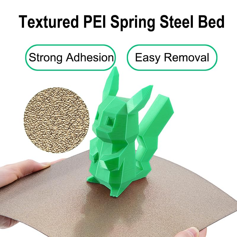 315x310mm Double Side Texture PEI Build Plate for K1 Max 3D Printer, 3D ...