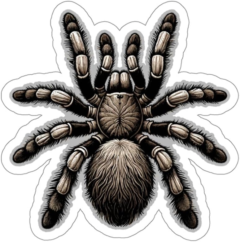Amazon.com: Tarantula Sticker Vintage Souvenir Decal Vinyl Small ...
