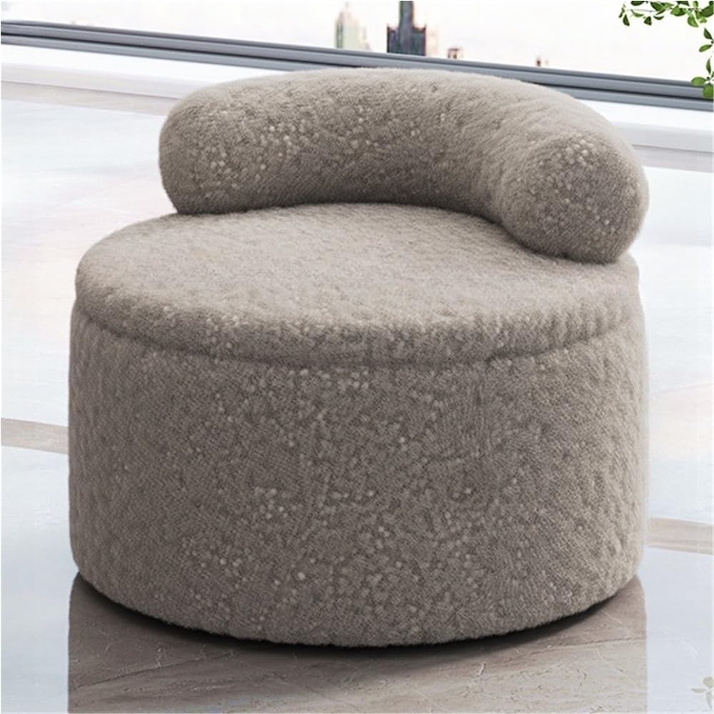 Sofa Stool, Storage Footstool, Foot Stool with Upholstered and Wooden ...