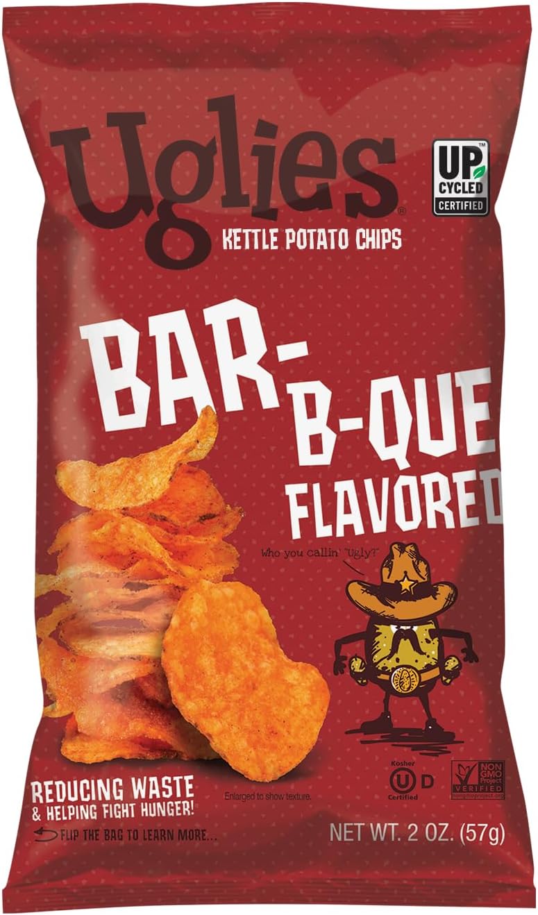 Amazon.com: UGLIES BBQ Kettle-Cooked Potato Chips, Gluten-Free Snacks ...