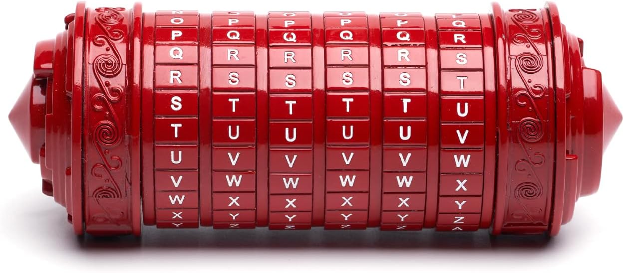 Amazon.com: Cryptex Da Vinci Code Money Puzzle Box for Cash Gift Puzzle ...
