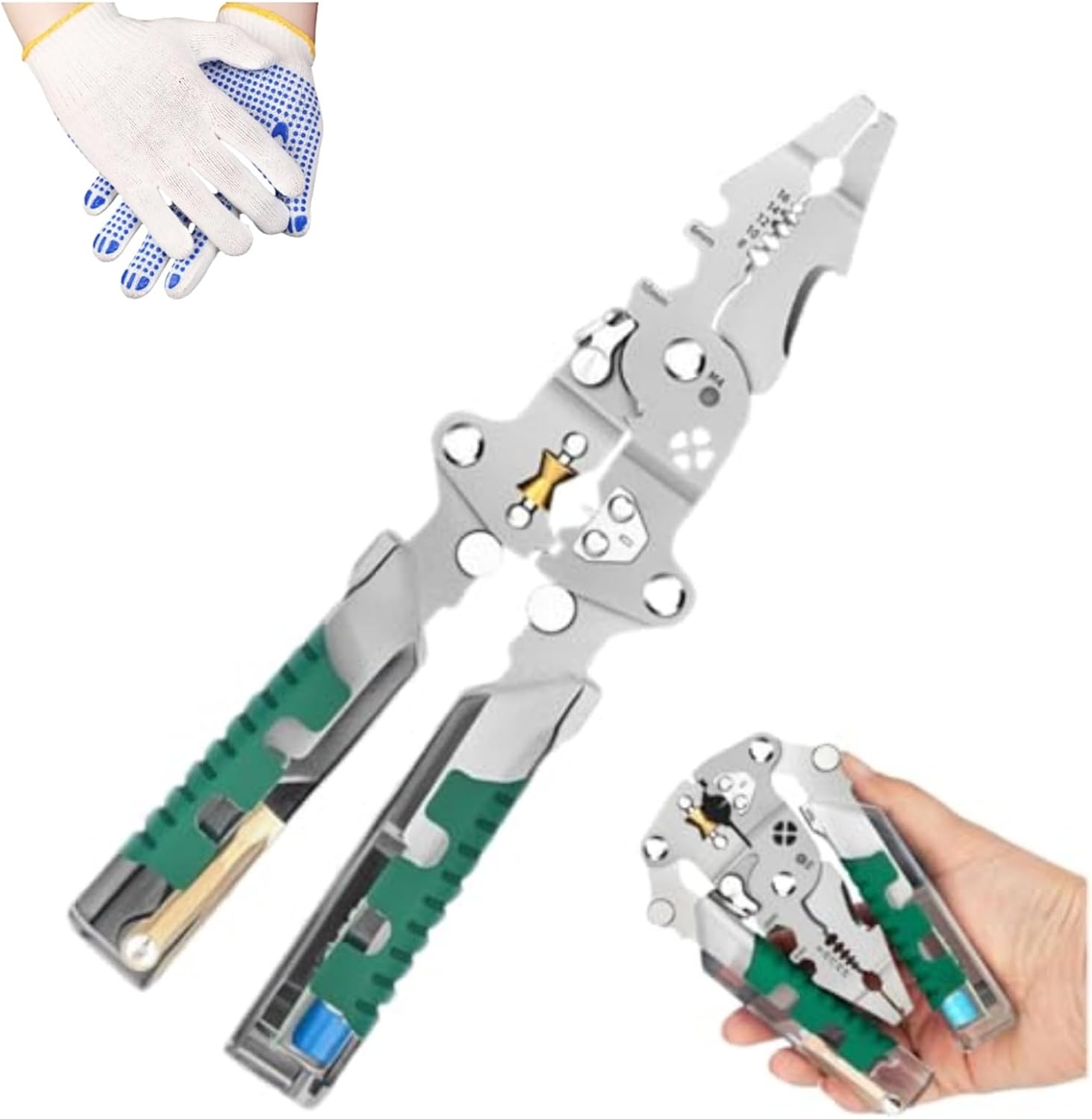 Upgrade Folding Stylus Screwdriver Wire Stripper with Voltage Detector ...