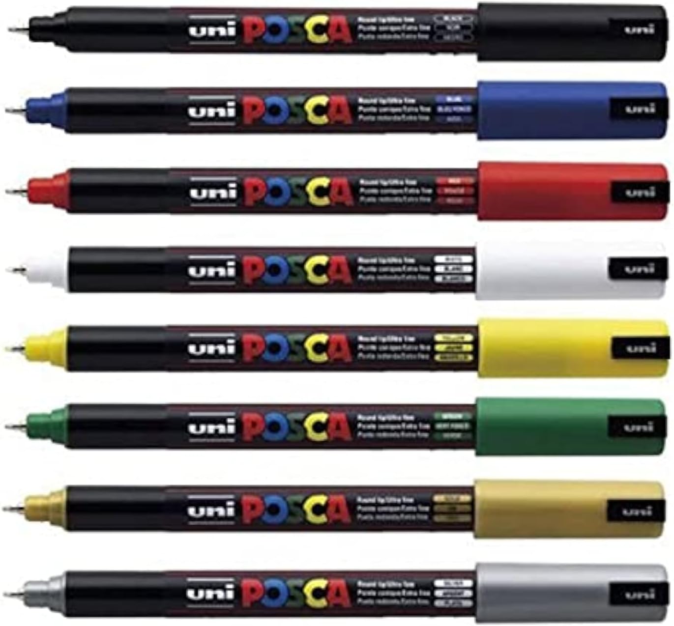 Amazon.com: Posca Acrylic Paint Marker, Extra Fine, 1 Count (Pack of 1 ...