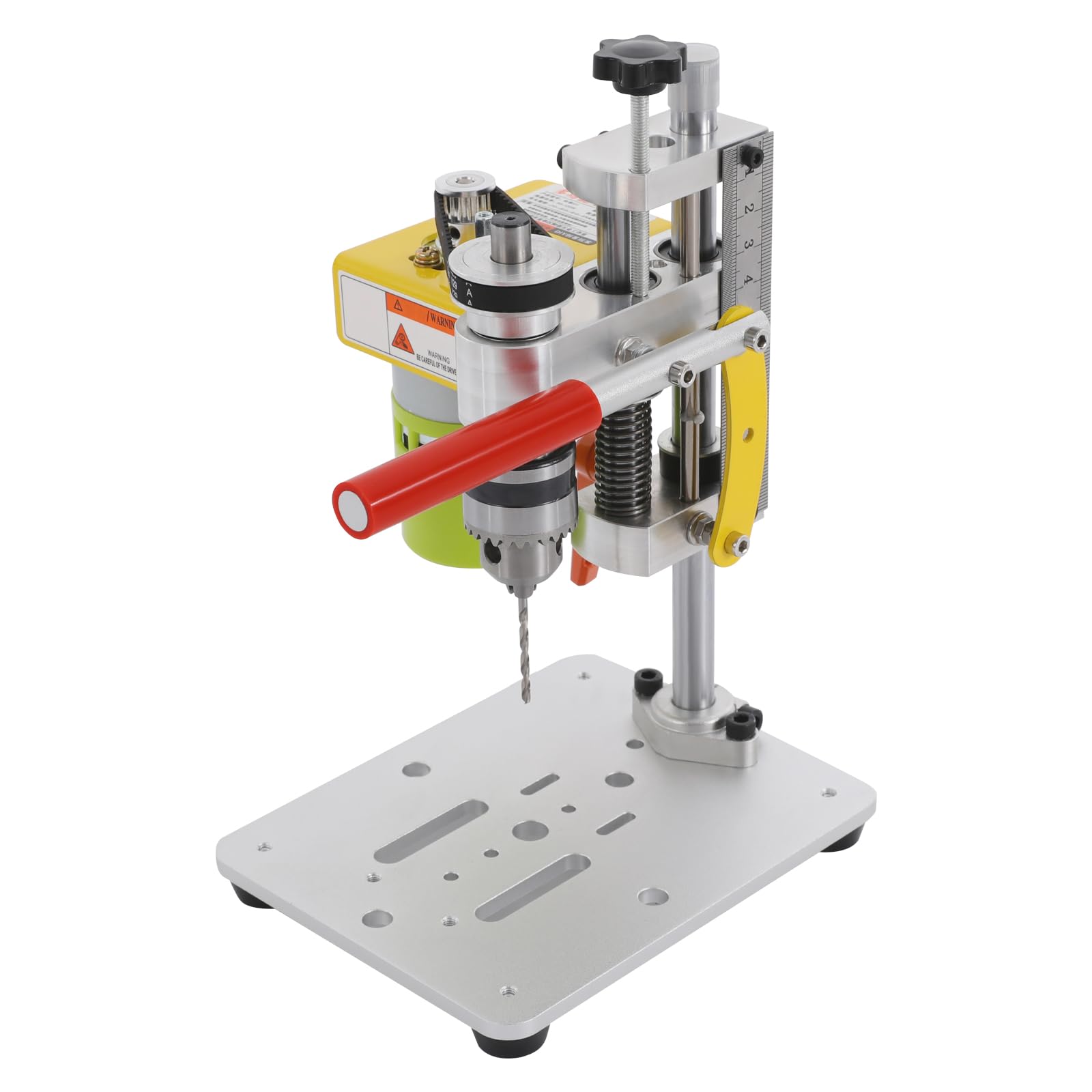 Mini Drill Press Precision Benchtop Drilling Machine, 1500-3000RPM ...
