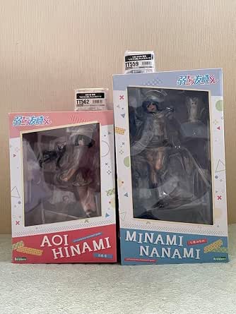 Amazon.co.jp: Weak Chara Tomozaki-kun Aoi Nichinan Minami Nanami Figure ...