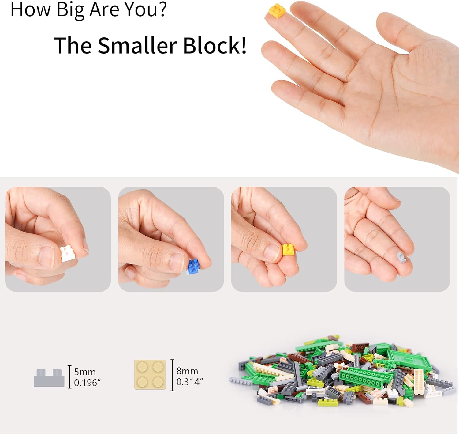 Geniteen Micro Mini Blocks Empire State Building - Juego de ...