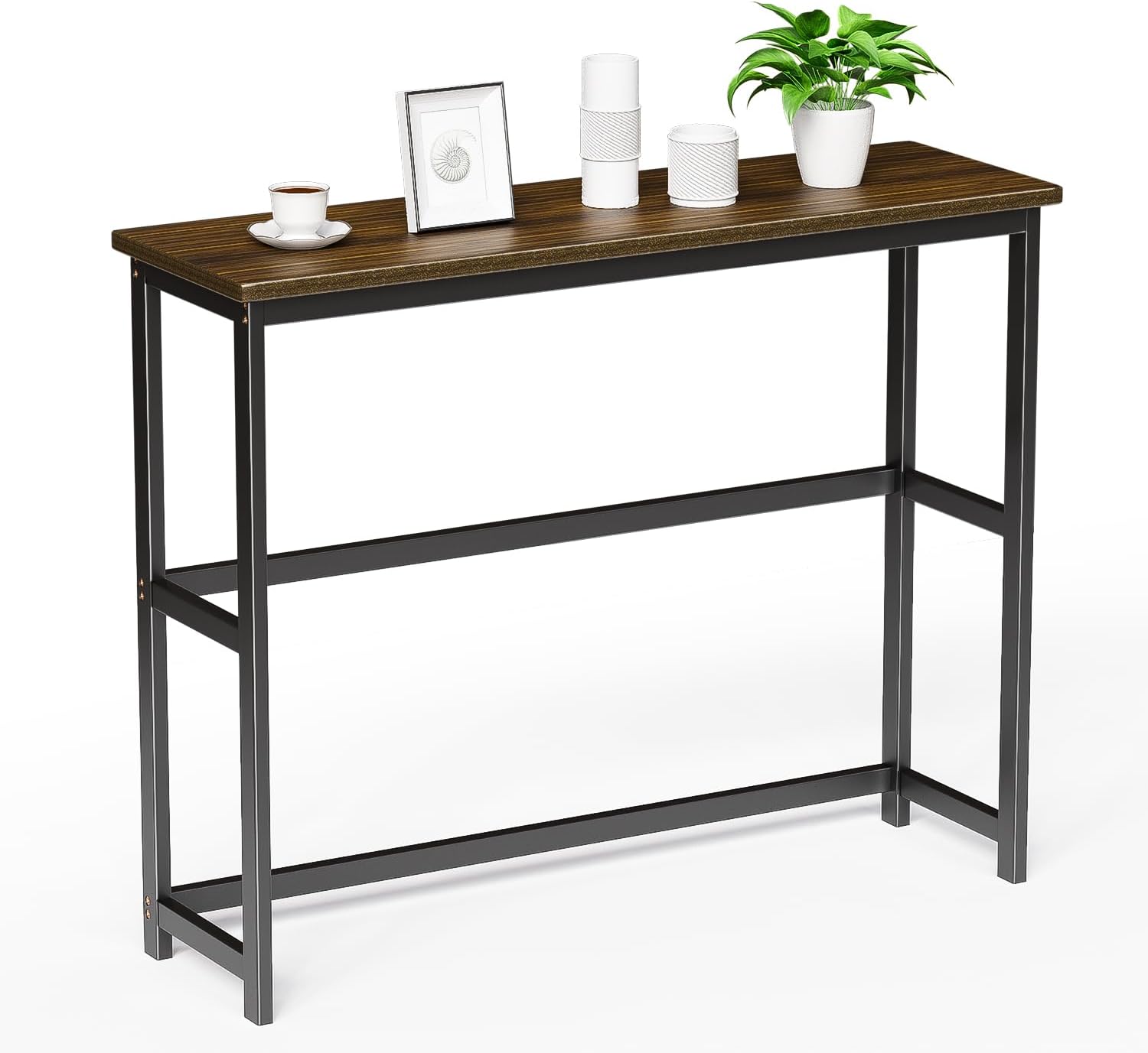 Amazon.com: BTY Narrow Console Table Small Entryway Table Industrial ...