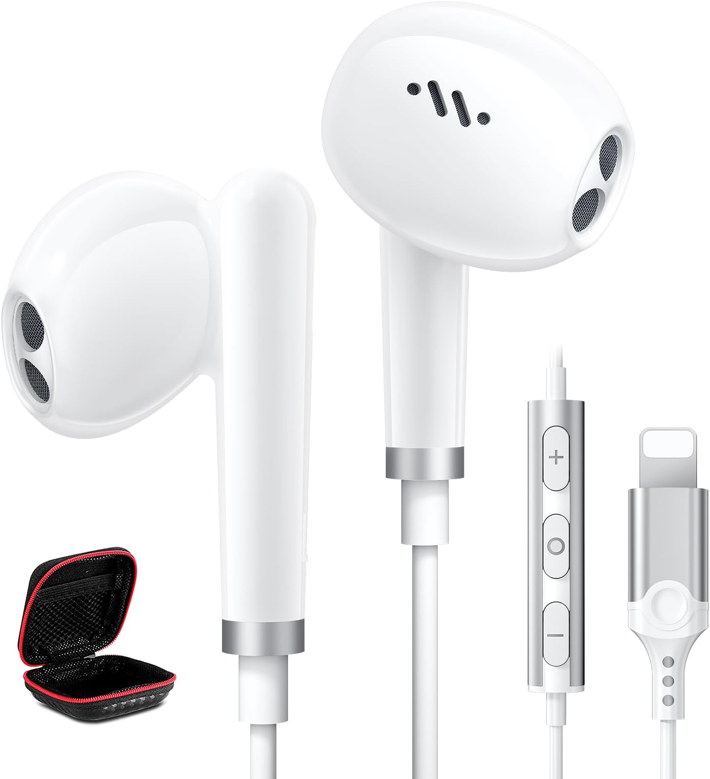 Amazon.com: ADPROTECH Lightning Headphones Earphones Magnetic Earbuds ...