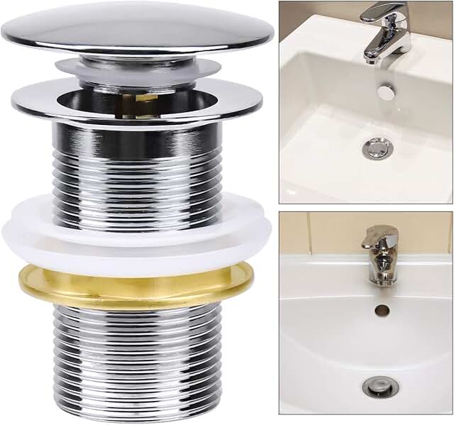 Amazon.co.uk: basin plug
