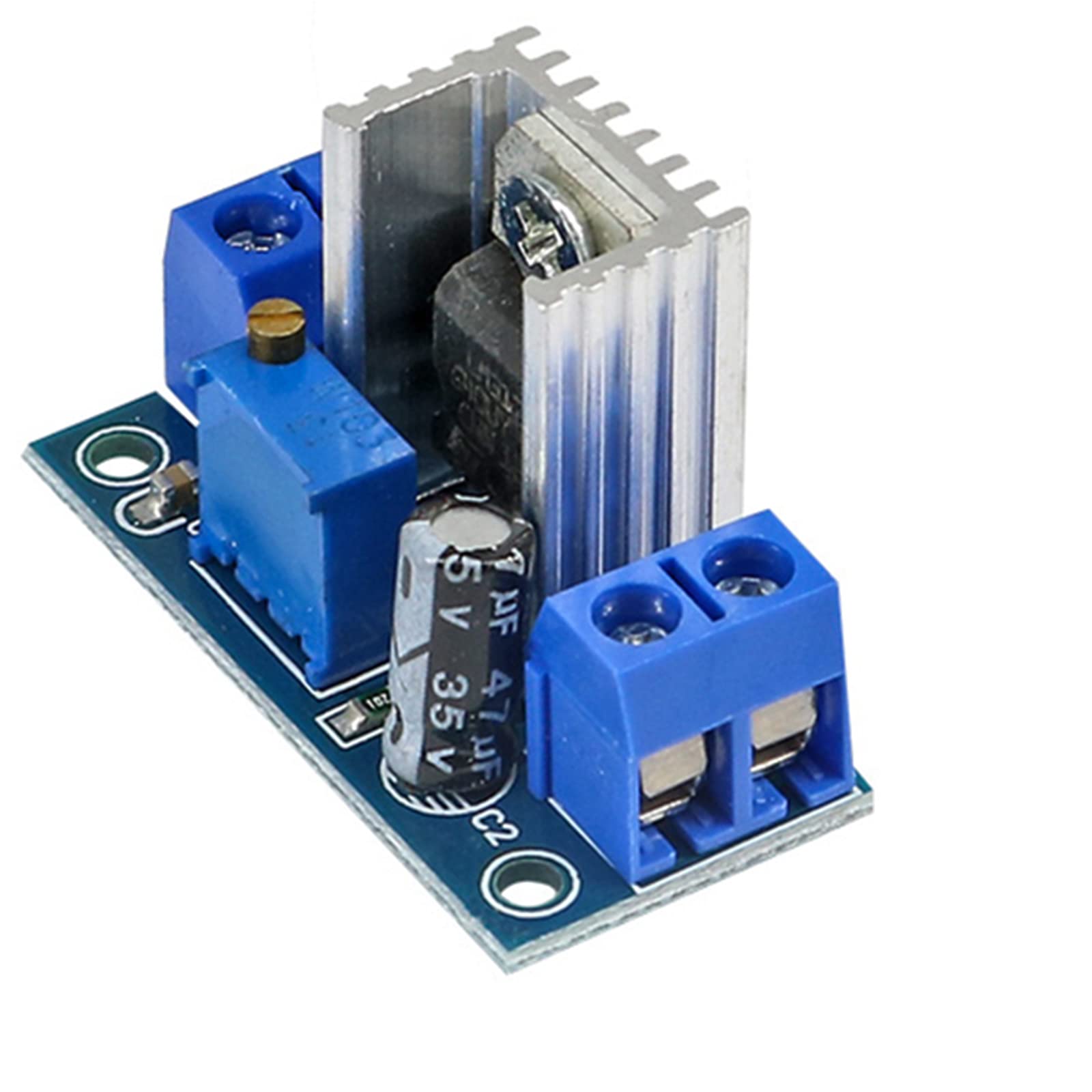 Buy LM317 Adjustable Voltage Regulator Power Board DC-DC Converter Step ...