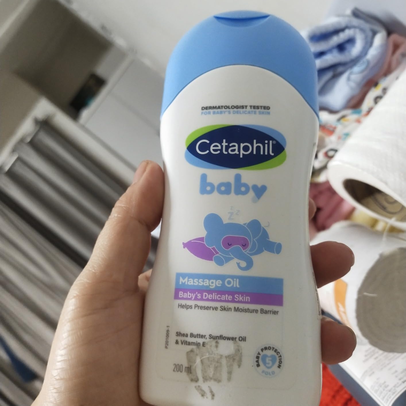 Cetaphil Baby Massage Oil, 200 ml, White : Amazon.in: Baby Products
