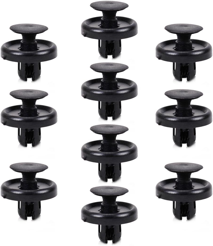 Amazon.co.jp: 50pcs フロントフェンダー クリップリテーナ プラスチック リベットファスナー トヨタ レクサス サイオン ...