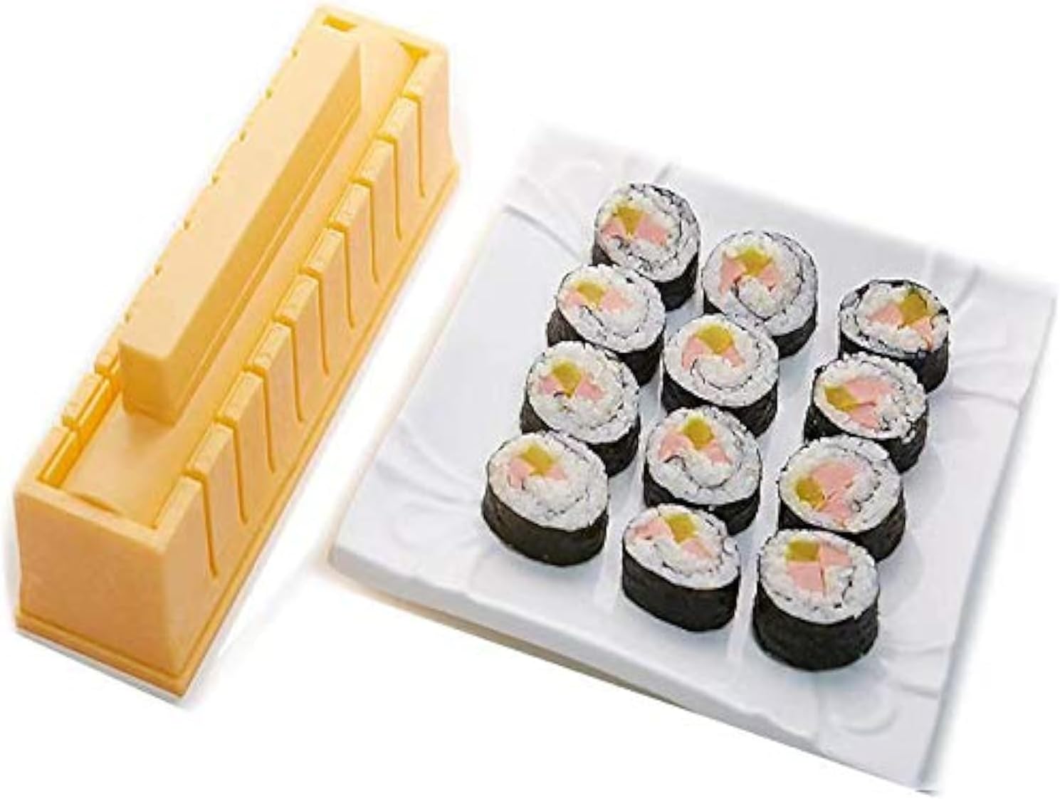 Amazon.com: meidong Sushi Making Kit Deluxe Edition with Complete Sushi ...