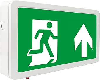 Integral ILEMES051 LED Emergency Exit Box, 1.5w, 80lm, 30m Viewing ...