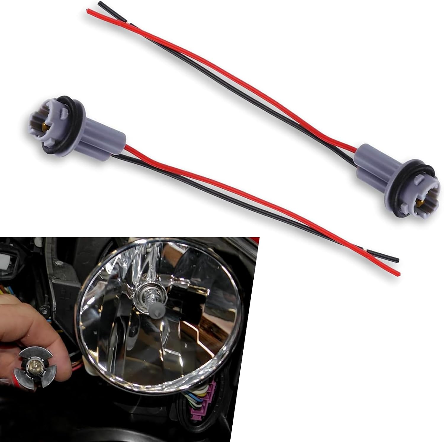 Amazon.com: gunroil 2 Pack Car Harness Pigtail Socket for Turn Signal ...