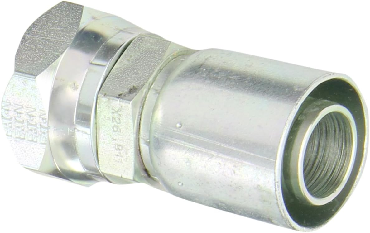 EATON Weatherhead Coll-O-Crimp 06916E-X26 30 Degree Flare Female Swivel ...