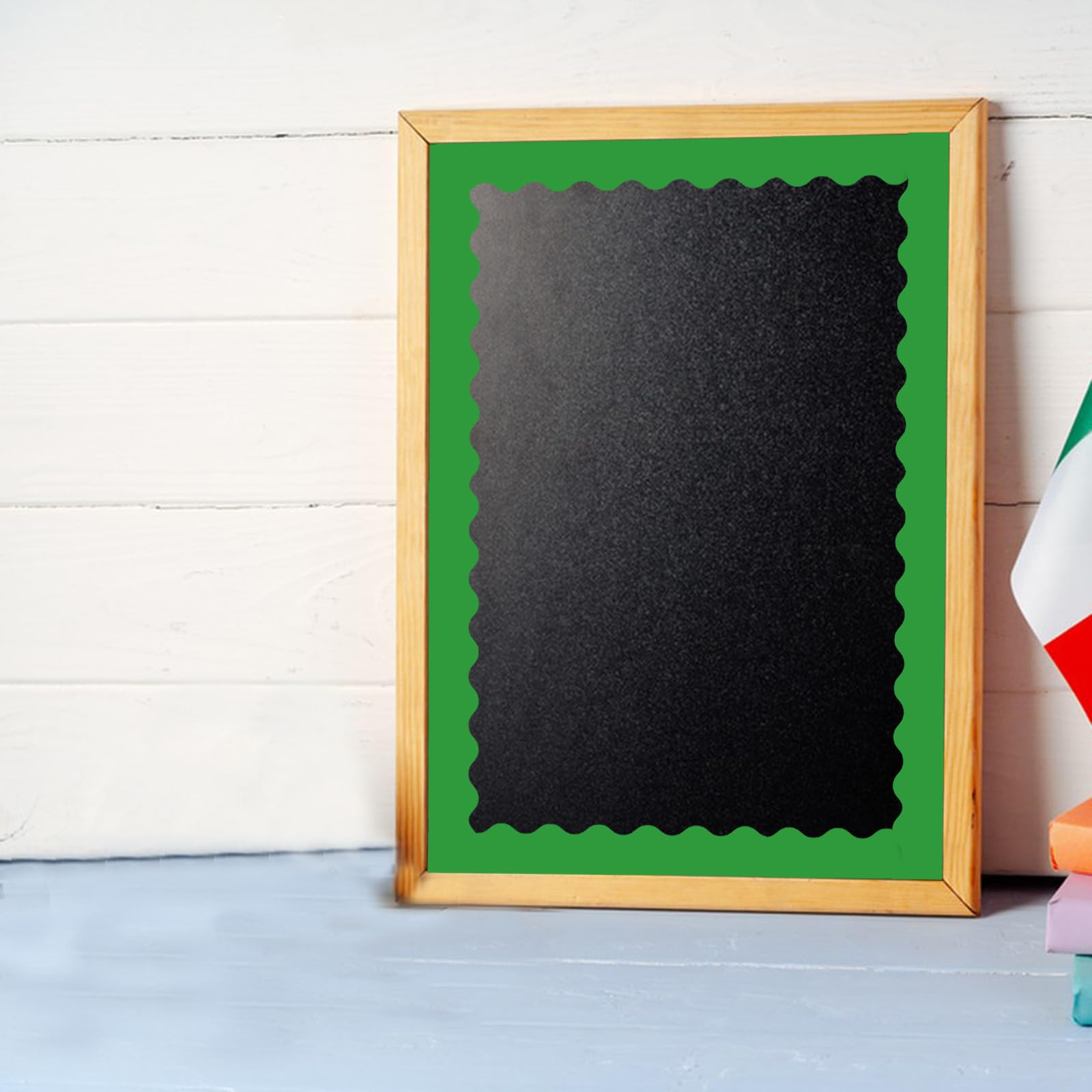 Classroom Decorations 65-Foot Bulletin Board Border Roll - Black ...