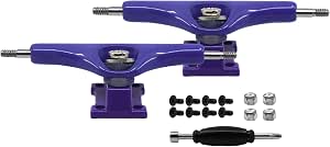 Amazon.com: Teak Tuning Prodigy Swerve Fingerboard Trucks, Purple ...