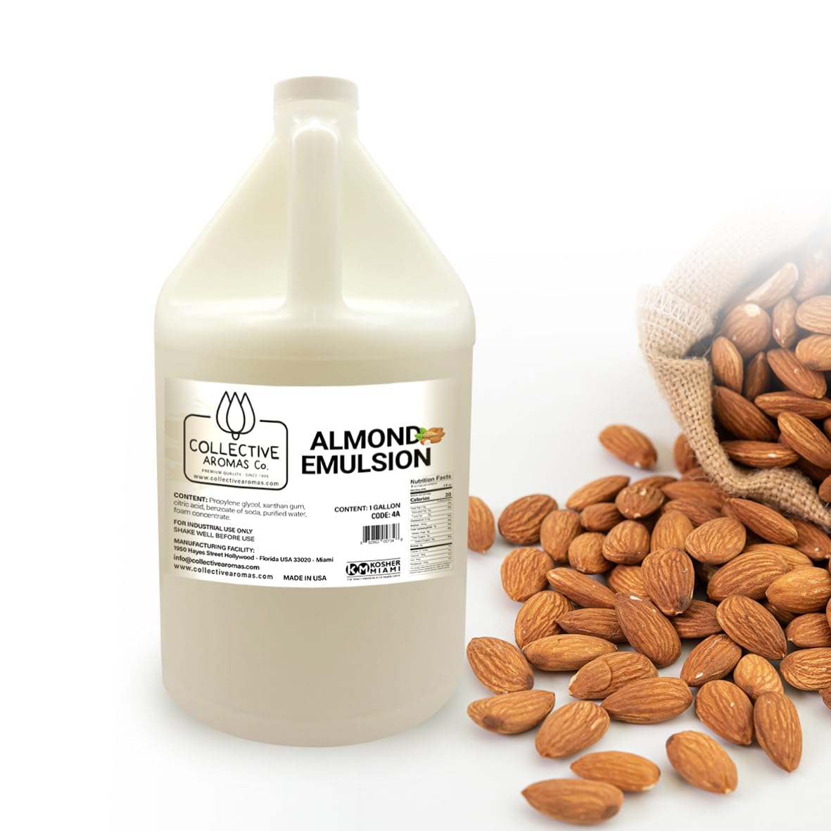 Amazon.com: Almond Extract for Baking - Natural Almond Flavoring ...