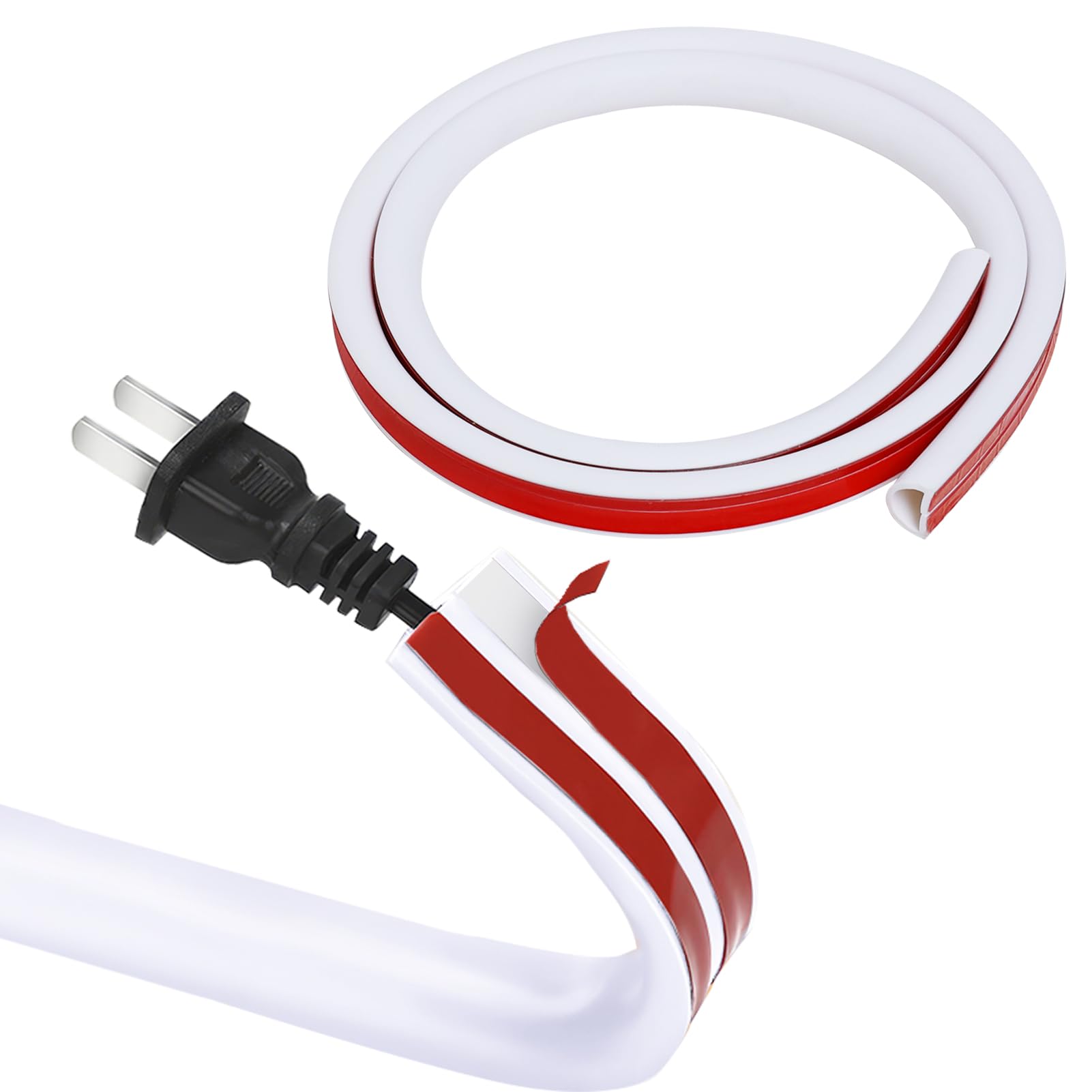 Cable Tidy Management Trunking for Electric Cables Self Adhesive White ...