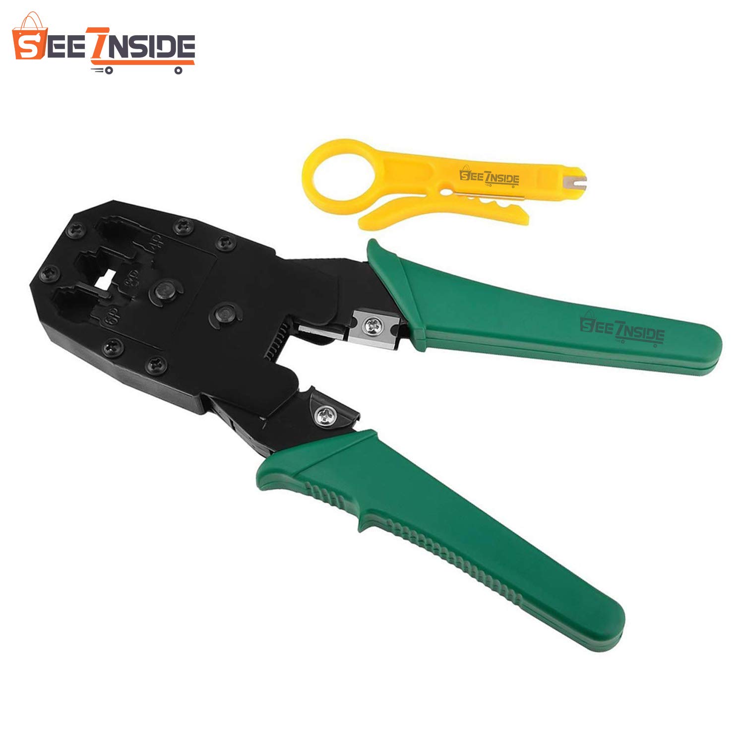 Buy See Inside 3 in 1 Modular Crimping LAN Cable Cutter Tool Online at ...