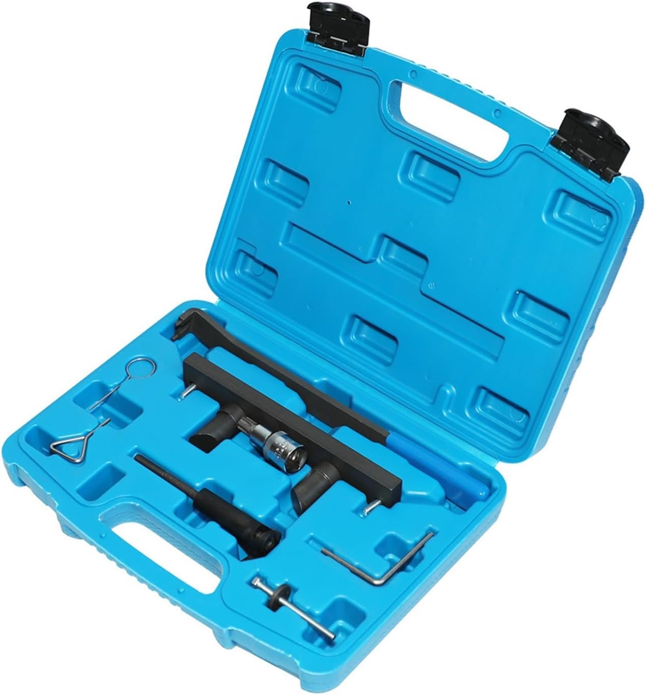 Amazon.co.jp: タイミングツール 8 個のエンジンカムシャフトタイミングロックツールは、VW 2.0L ターボチャージャー付き ...