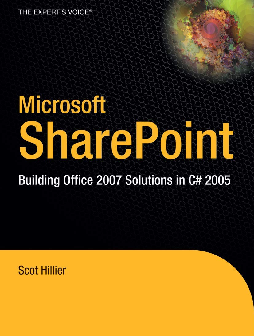 Amazon | Microsoft SharePoint: Building Office 2007 Solutions in C# ...