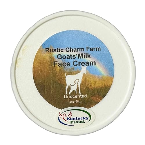 Amazon.com: Rustic Charm Farm Goat Milk Face Cream (Unscented ...
