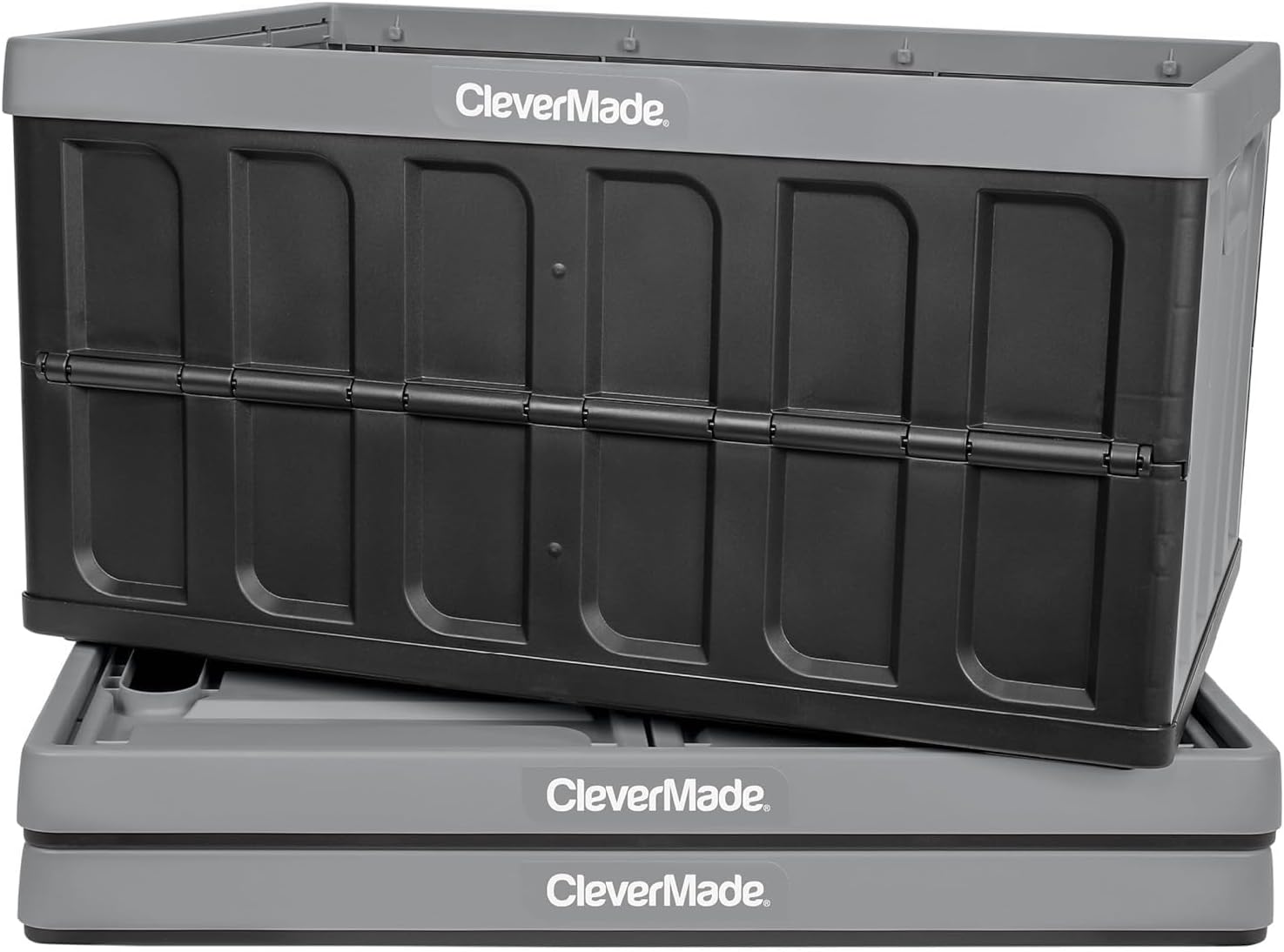 Amazon.com - BTSKY 2 Pack Collapsible Storage Bins with Double Side ...