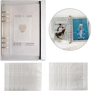 Amazon.com: 1pcs A5 Photo Sticker Organizer Binder, Photo Sticker ...