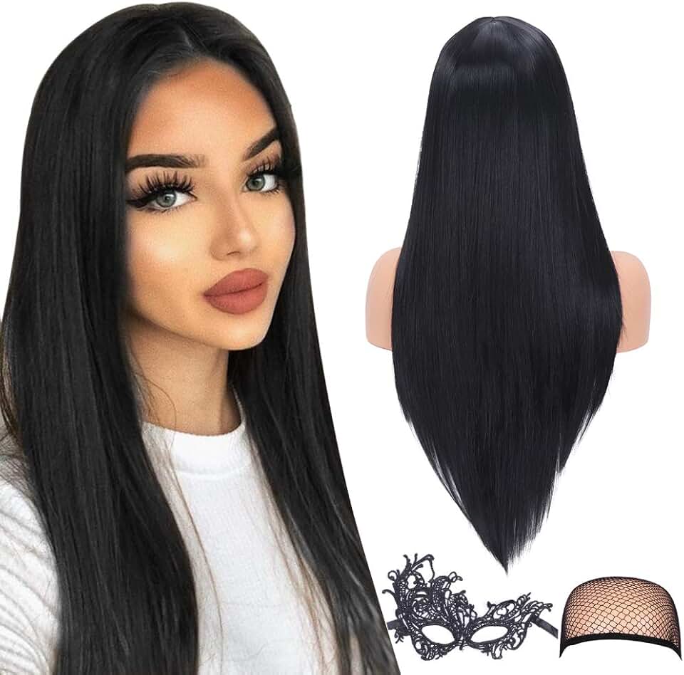 Amazon.co.uk: black wig