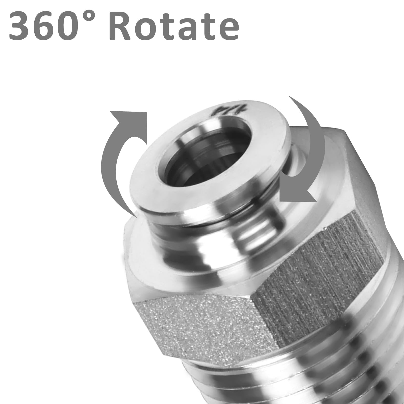 Snapklik.com : DERPIPE Push To Connect Fitting - 304 Stainless Steel ...
