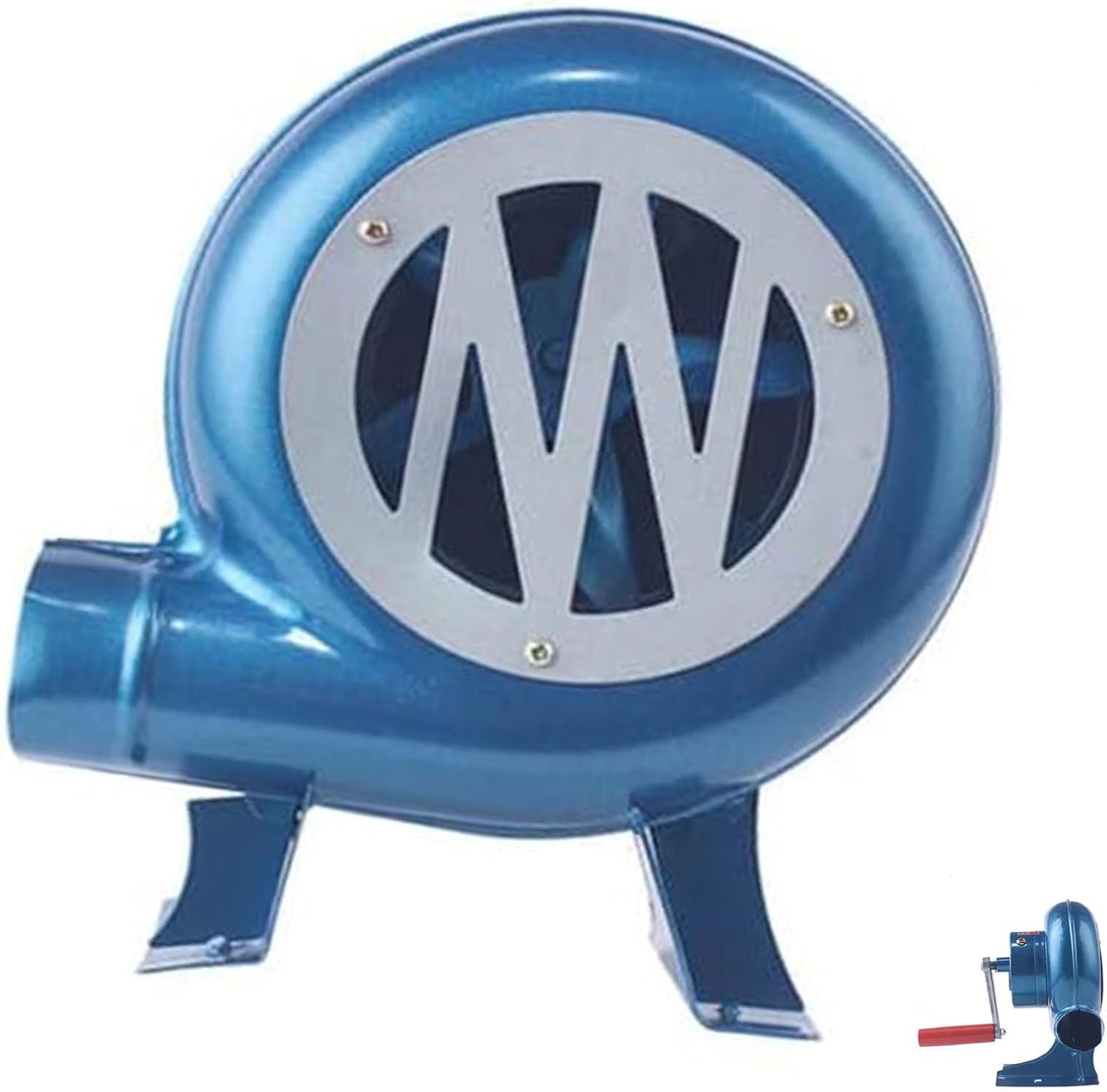 Amazon.com: Hand Crank Blacksmith Forge Blower - Manual Iron Gear BBQ ...