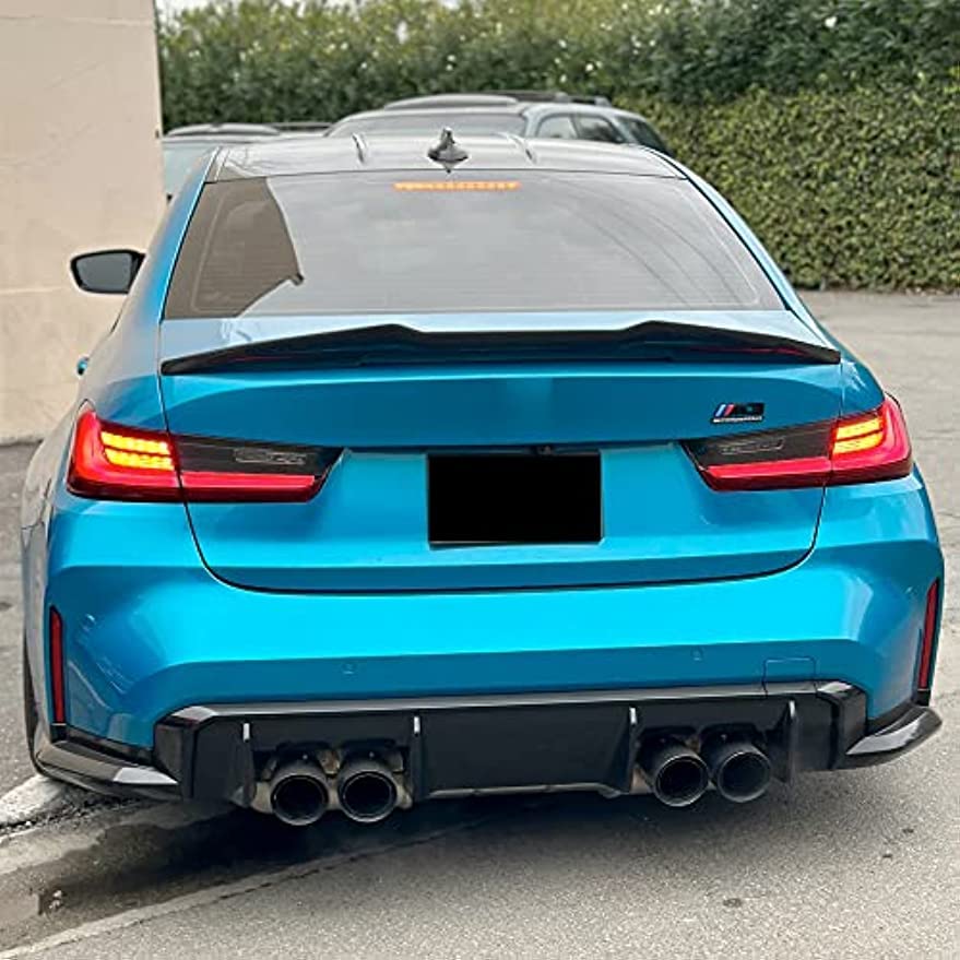 BMW G20 Spoiler Real Carbon Fiber Spoiler For BMW 3 Series & M3 (2019 ...