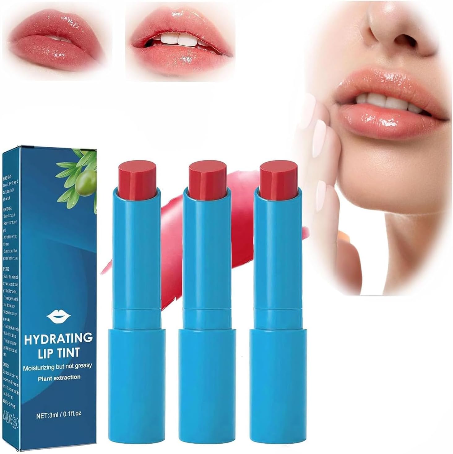 Lip Tint Hydrating, Sheer Strength Hydrating Lip Tint, New Strong ...