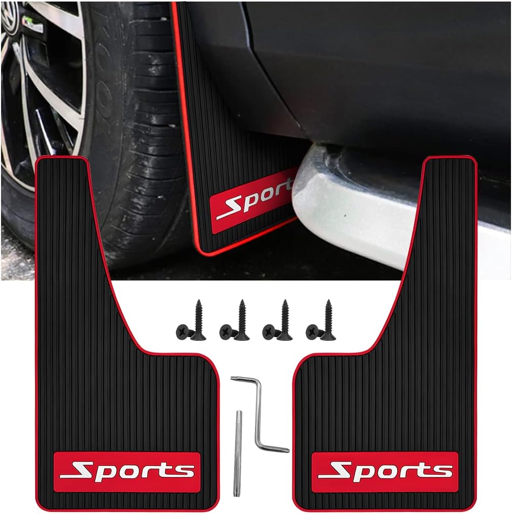 Amazon.com: 2Pcs Car Mud Flaps Fender Splash Guards, PVC Mudguard ...