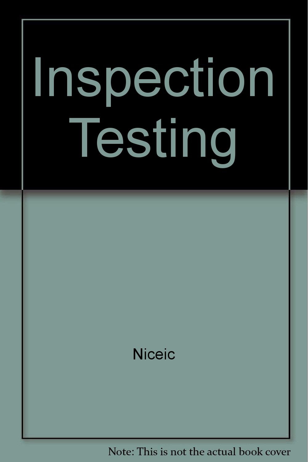 Inspection Testing : Niceic: Amazon.in: Books