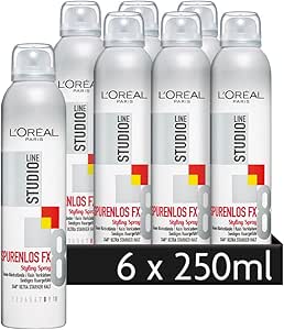 L'Oréal Paris Studio Line Ultra Light Hair Spray, 24h Ultra Strong Hold ...