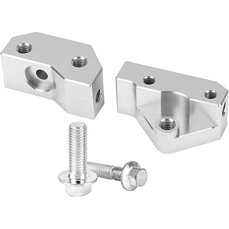 Amazon.com: ICT Billet LS Gen III Knock Sensor Relocation Brackets ...